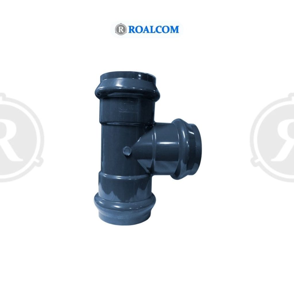 Tee Inyectado UF PVC ERA - Roalcom