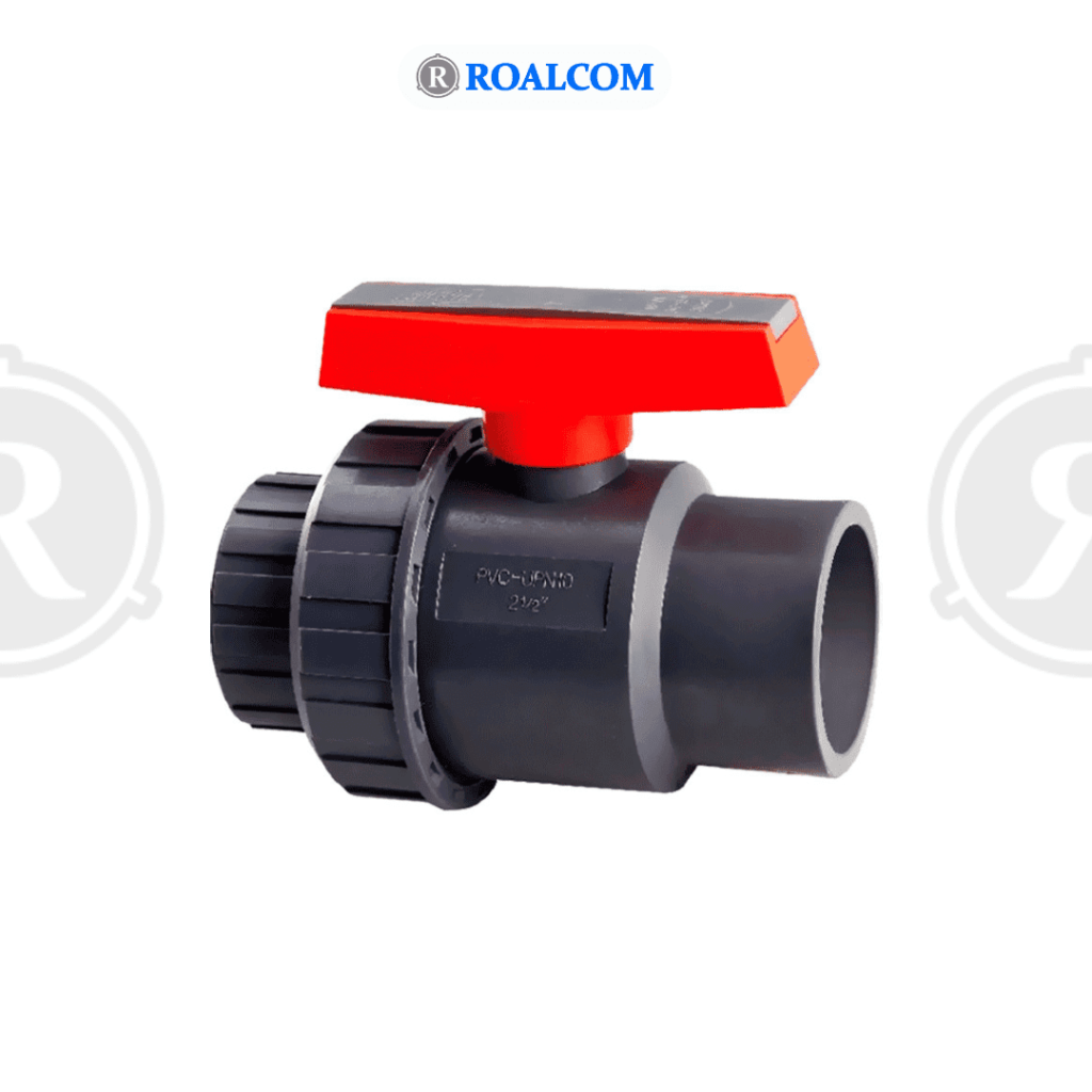 Válvula Unión Simple PVC - Roalcom