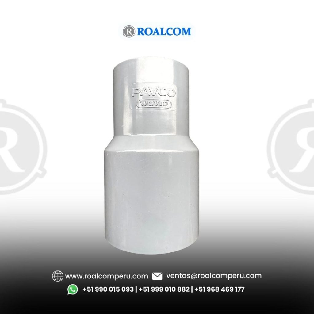 reducción pvc desague - Roalcom