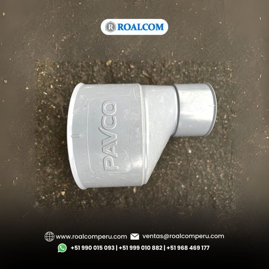reducción pvc desague - Roalcom