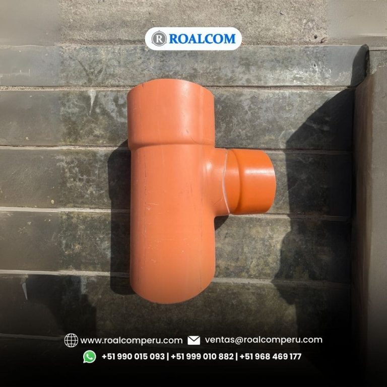 tee con reduccion pvc alcantarillado sp transformado - Roalcom