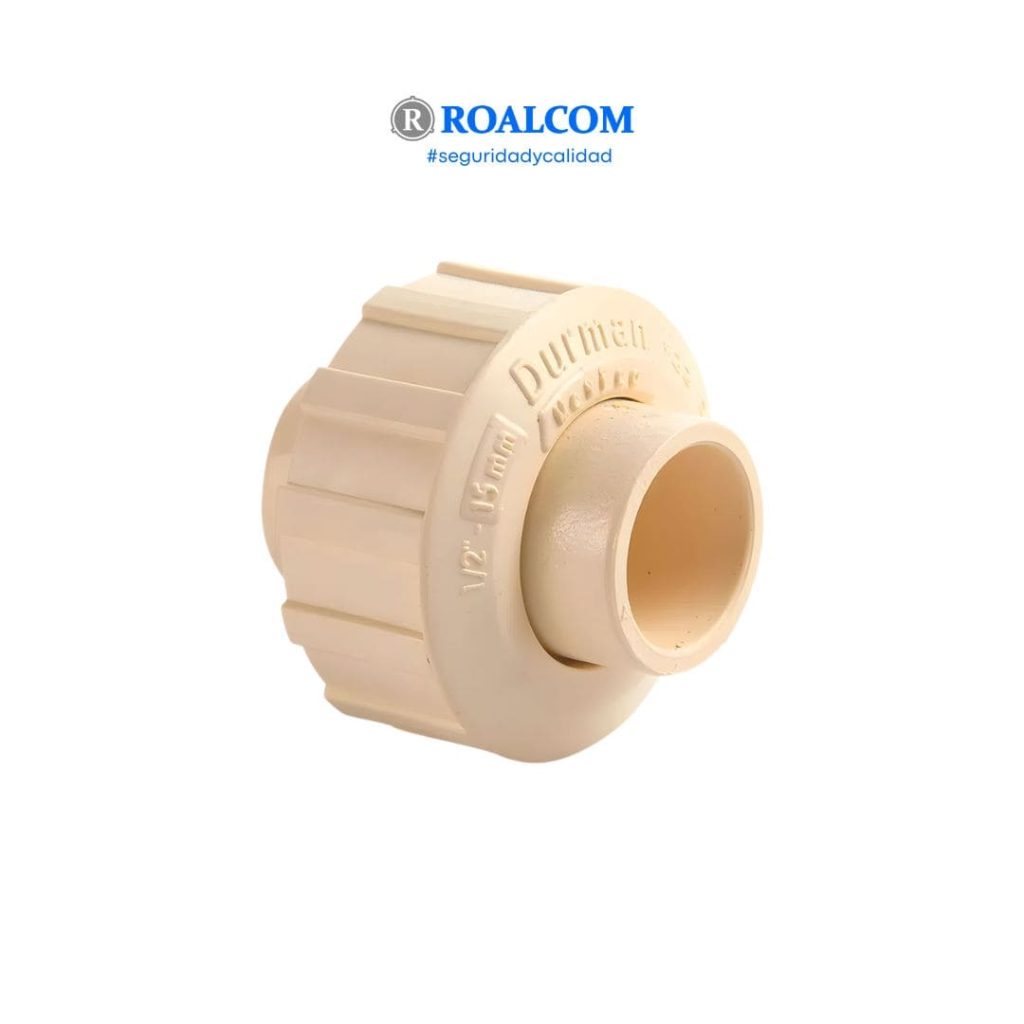 Unión Universal de CPVC Agua Caliente - Roalcom